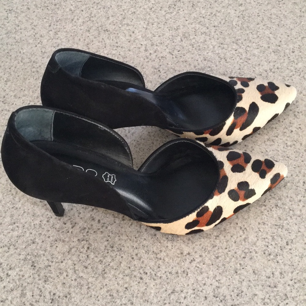 Perfect For Fall! Aldo Leopard Print D’orsay 3-Inch P… - Gem